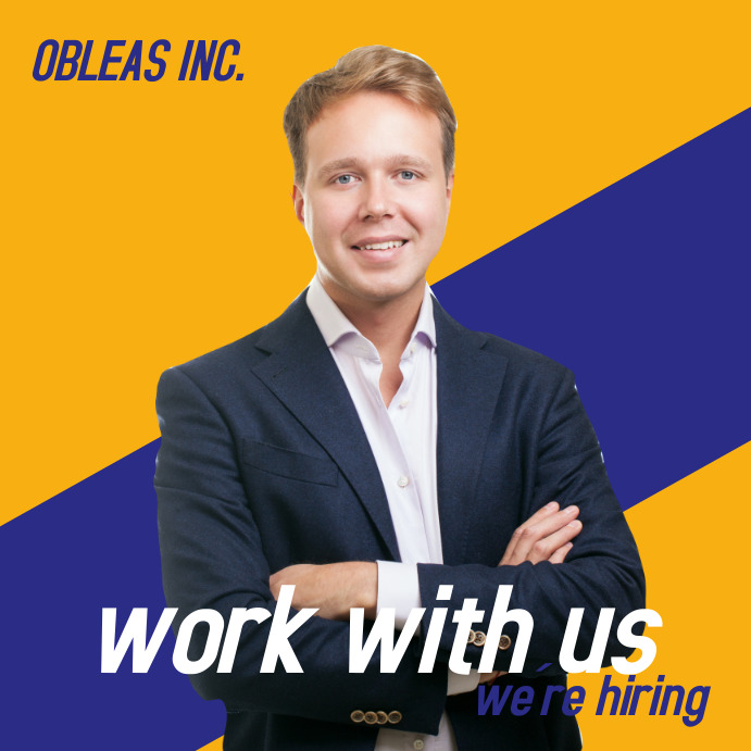 WORK WITH US Template | PosterMyWall