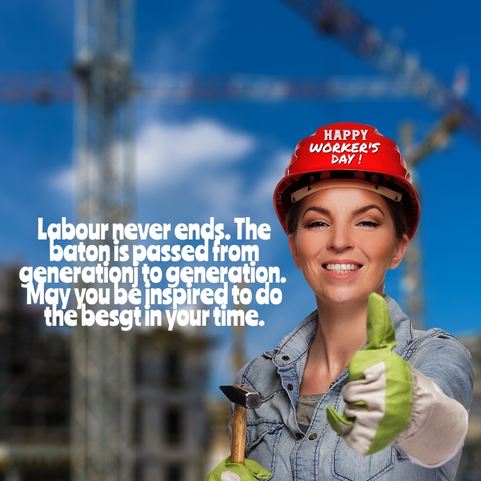 worker's day Template | PosterMyWall