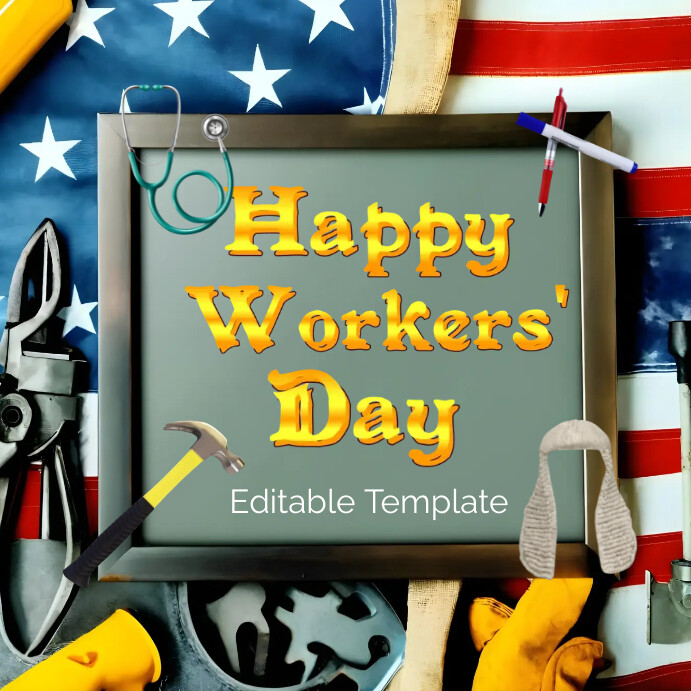 Workers' Day Template | PosterMyWall
