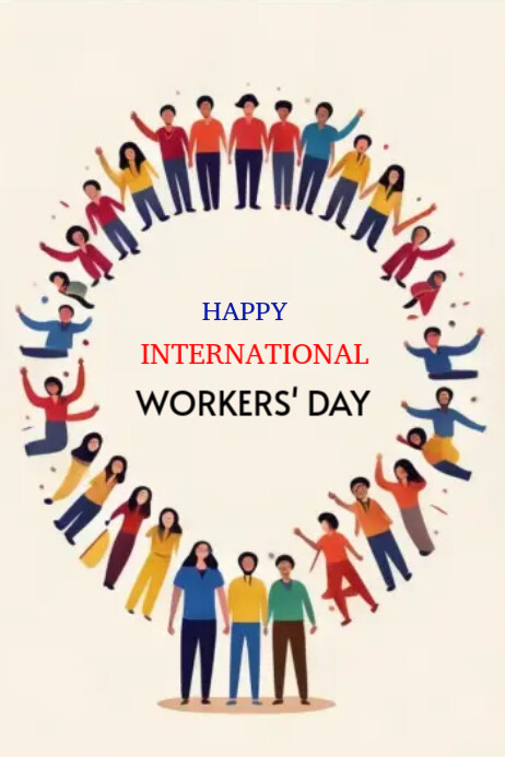 Workers' Day flyer Template | PosterMyWall