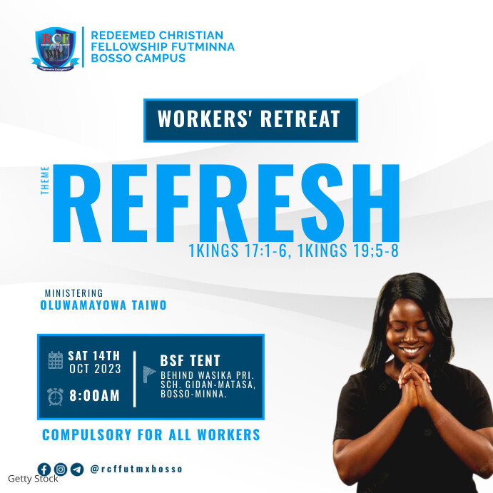 Workers' Retreat Template | PosterMyWall