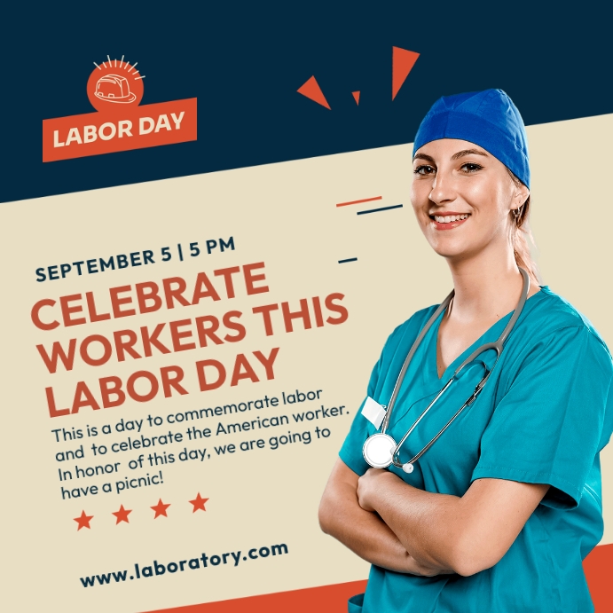 Workers Day Celebration Template | PosterMyWall