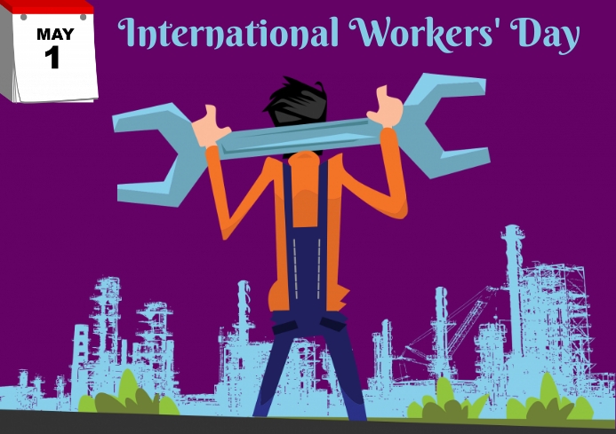 workers day1 Template | PosterMyWall