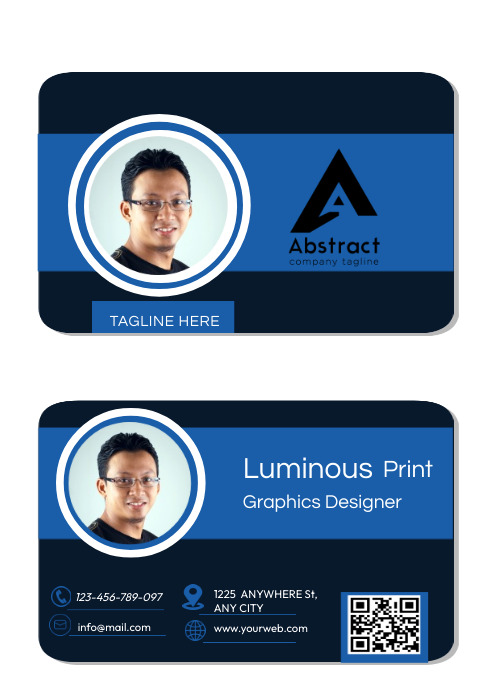 Workers Identification Card Template Design | PosterMyWall