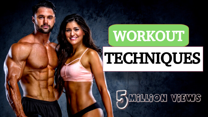 Workout thumbnail Template | PosterMyWall