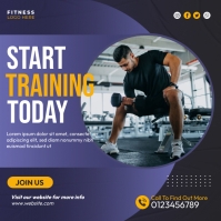 Workout Training Ads Template | PosterMyWall