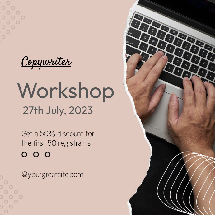 Copy of Workshop | PosterMyWall