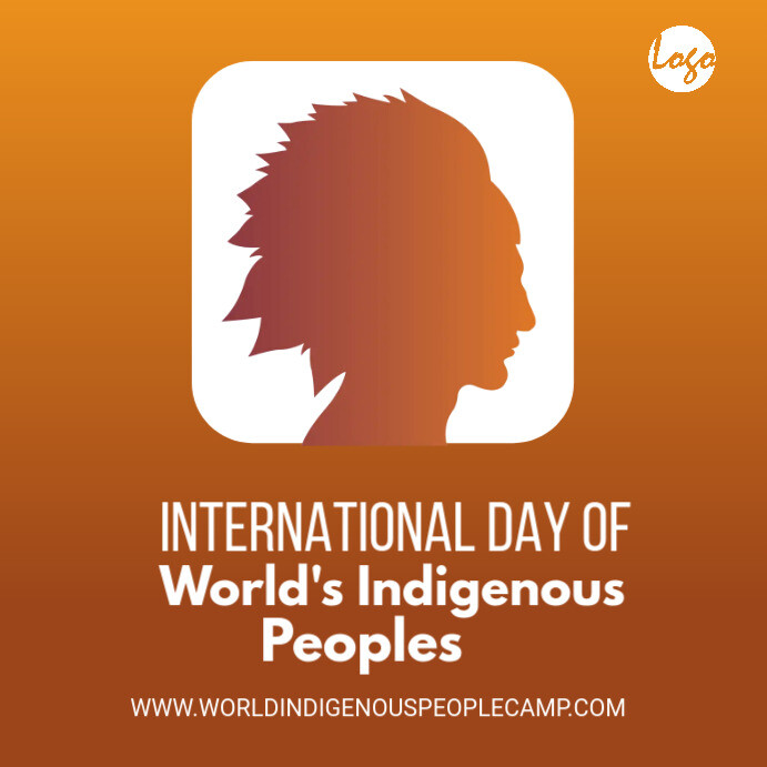 World's Indigenous Peoples Post Template | PosterMyWall