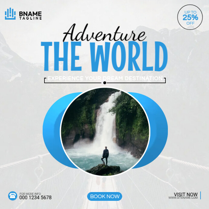 World Adventure Ads Template | PosterMyWall