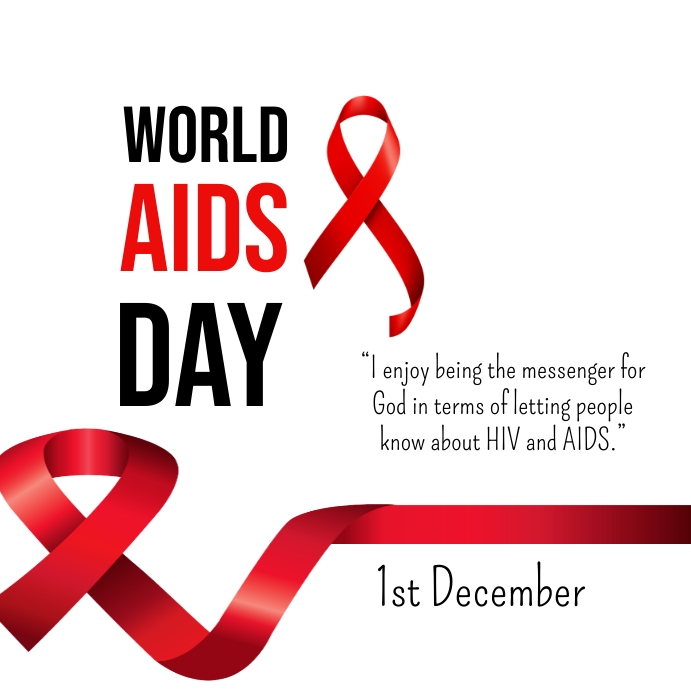 world aids awareness day instagram post Template | PosterMyWall