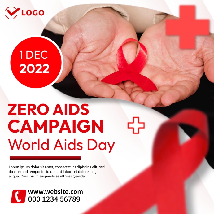 World Aids Day Template | PosterMyWall