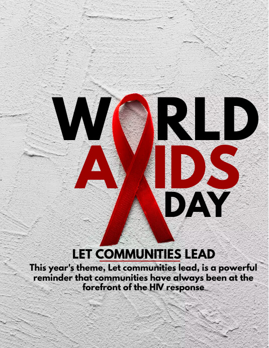 WORLD AIDS DAY Template | PosterMyWall