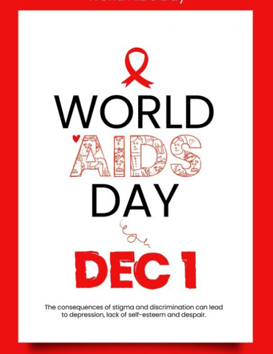 Copy of world aids day flyers | PosterMyWall