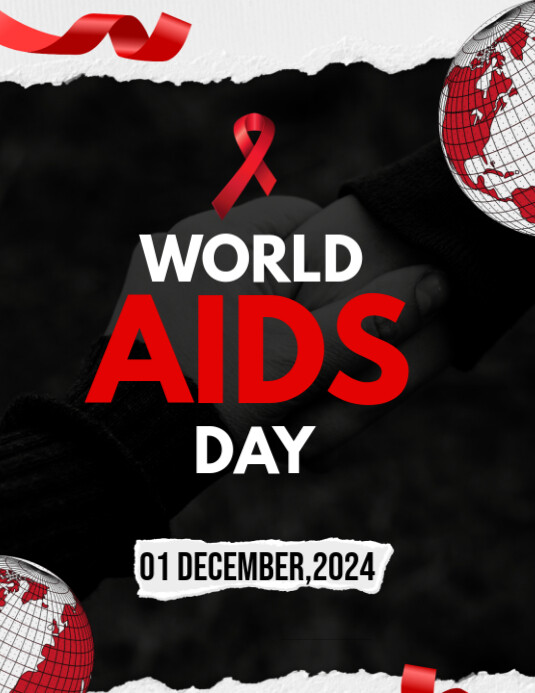 World Aids day template 2024 | PosterMyWall