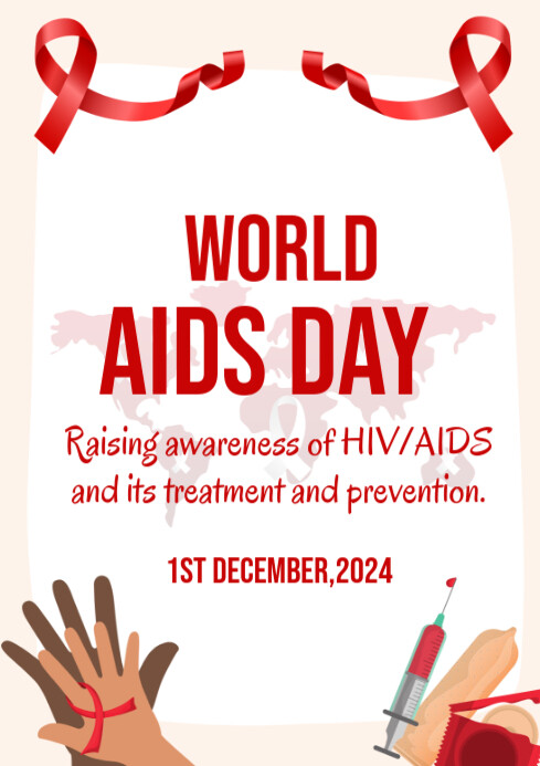 Copy of World Aids day template 2024 | PosterMyWall