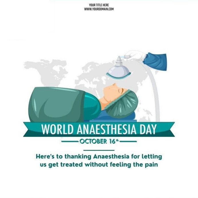 World Anesthesia Day Template | PosterMyWall