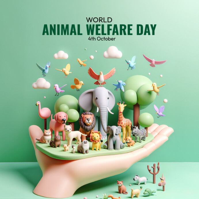 World Animal Welfare Day Template | PosterMyWall