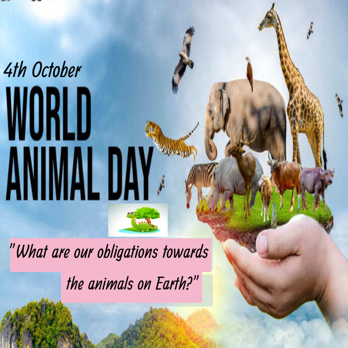 Plantilla de World Animals Day Instagram post | PosterMyWall
