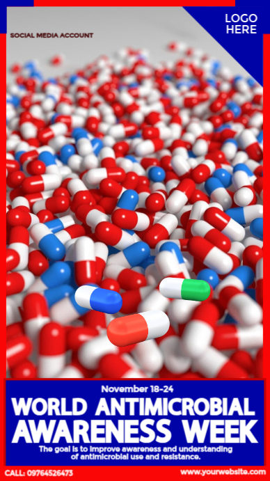 Copy of World Antimicrobial Awareness Week | PosterMyWall