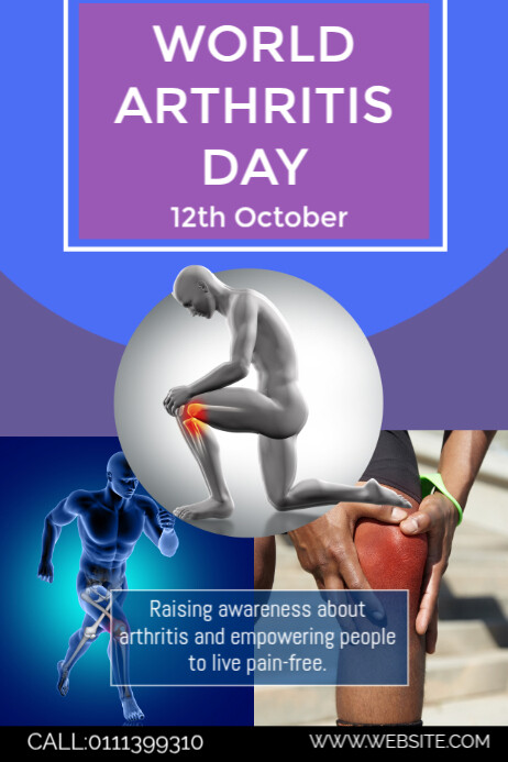 Plantilla de World Arthritis Day | PosterMyWall