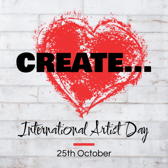 International Artist Day Template | PosterMyWall