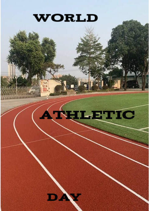 Salinan World athletic day | PosterMyWall
