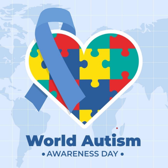 Plantilla de Del Día Mundial de Concientización Sobre el Autismo ...