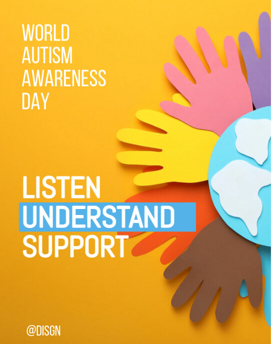 Copy of World Autism Awareness Day Post | PosterMyWall