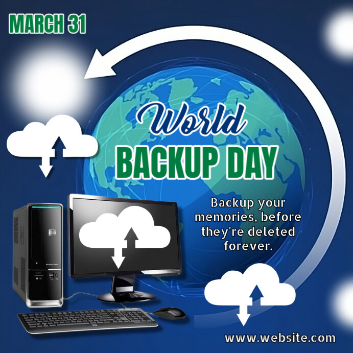 Copy of World backup day | PosterMyWall