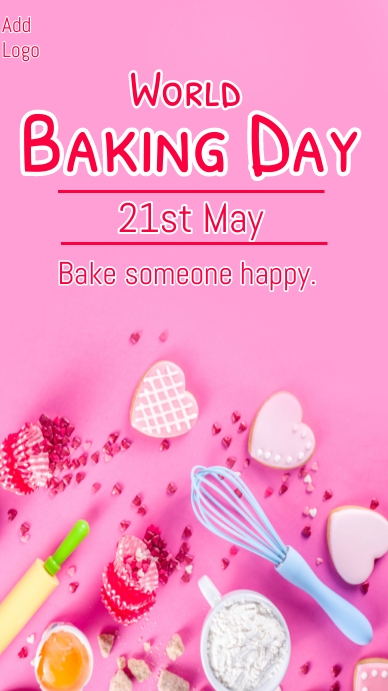 world baking day,international baking day Template | PosterMyWall