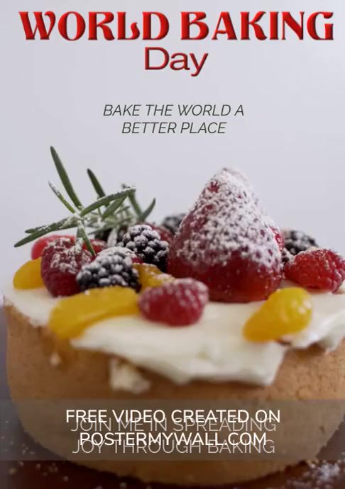 Plantilla de World baking day | PosterMyWall