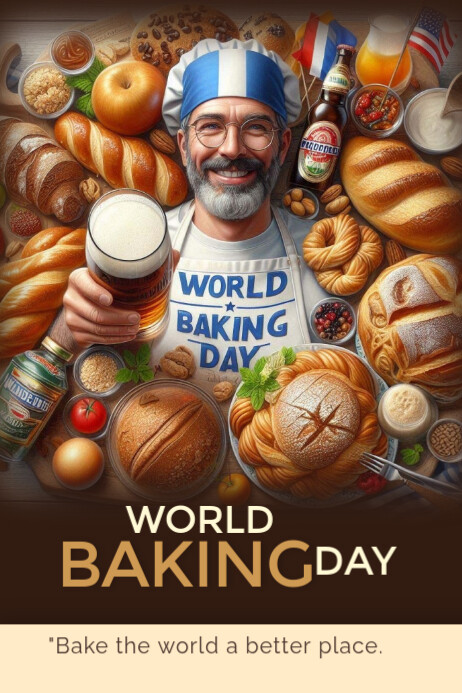 Plantilla de World baking day | PosterMyWall