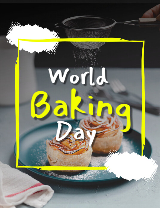 World Baking Day Flyer Template | PosterMyWall