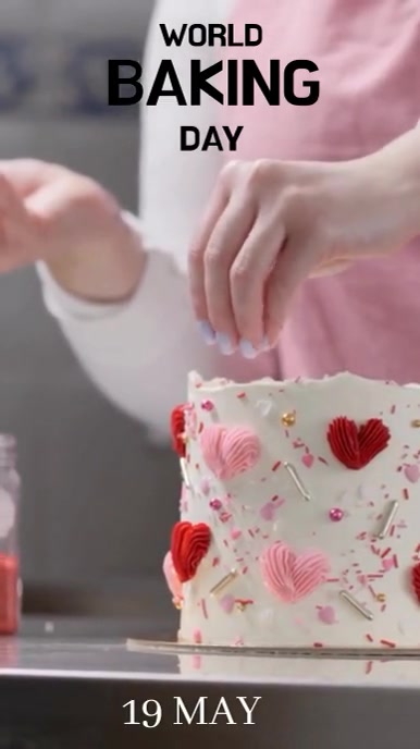World Baking Day Video Template | PosterMyWall