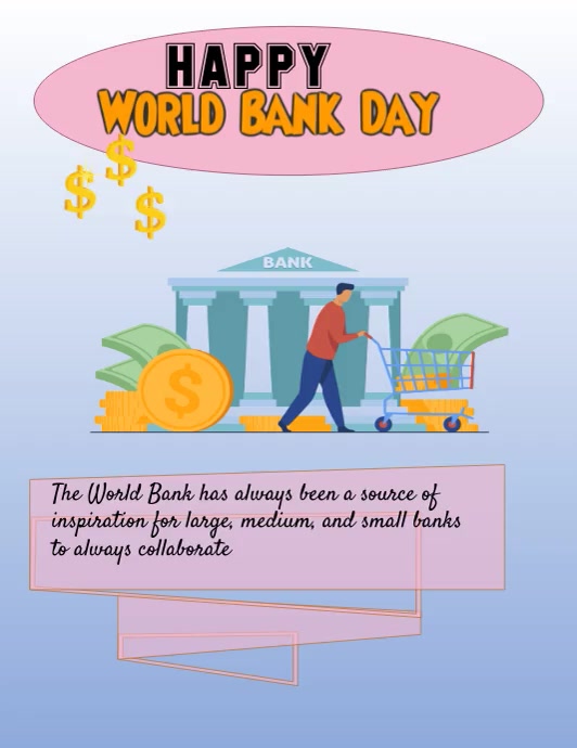 WORLD BANK DAY Template | PosterMyWall