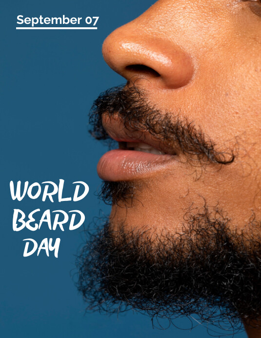 world beard day Template | PosterMyWall