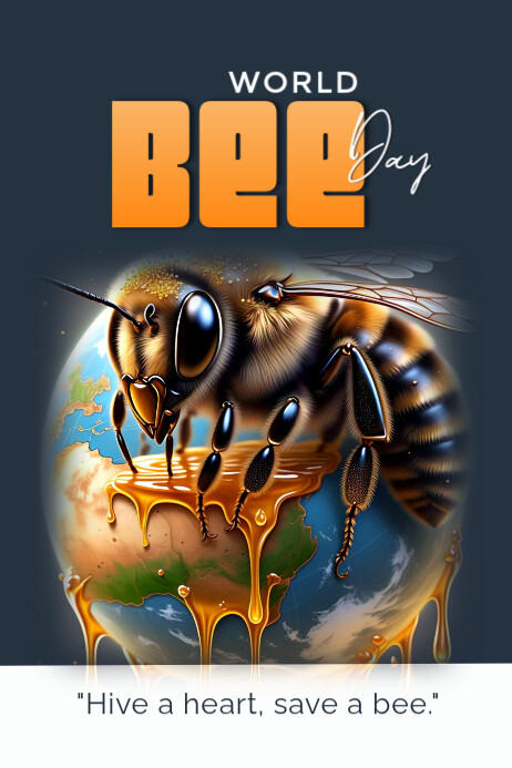 Copy of World bee day | PosterMyWall