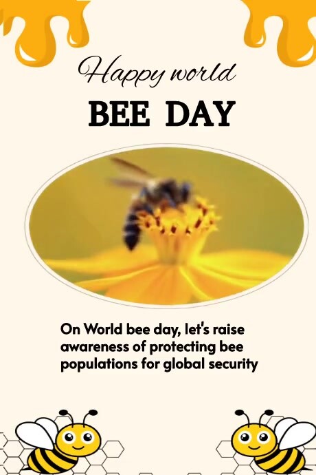 World bee day Template | PosterMyWall