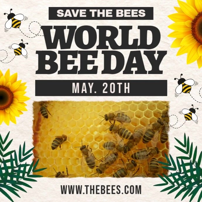 Copy of World Bee Day Event 2025 | PosterMyWall