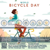 World Bicycle Day 2022 Template | PosterMyWall