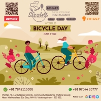 World Bicycle Day 2022 Template | PosterMyWall