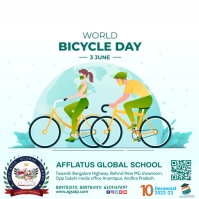 World Bicycle Day 2022 Template | PosterMyWall