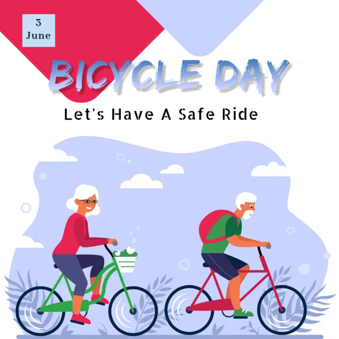 World Bicycle Day Template | PosterMyWall
