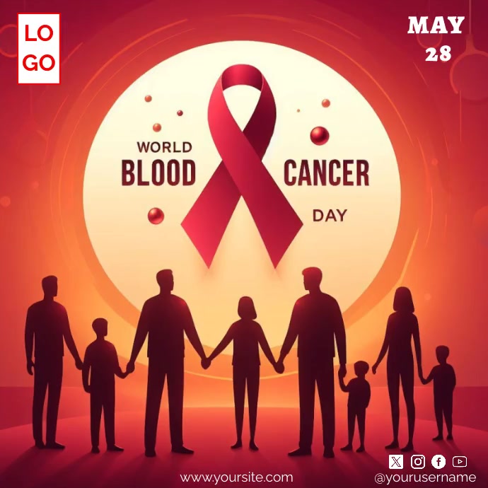 World Blood Cancer Day Template | PosterMyWall