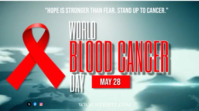 World blood cancer day Template | PosterMyWall
