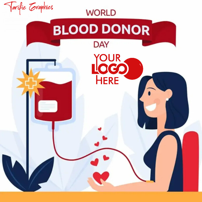 World Blood Donor Day Template | PosterMyWall