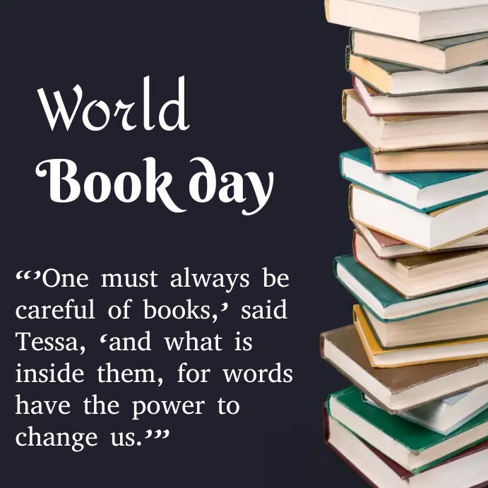 World book and copyright day Template | PosterMyWall