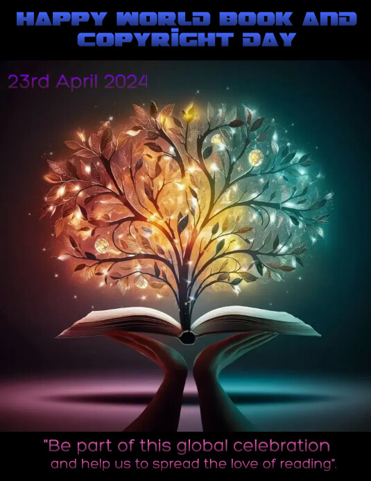World Book and Copyright Day Template | PosterMyWall