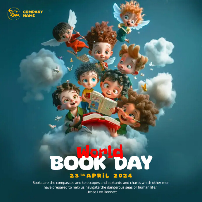 world book day celebration Template | PosterMyWall