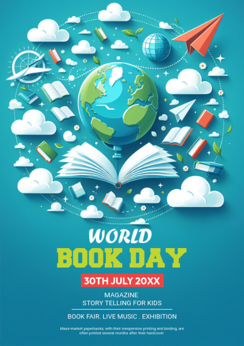World Book Day Template | PosterMyWall